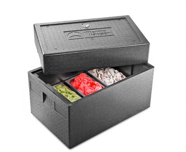 ISOTHERMIC POLYPROPYLENE ICE CREAM CONTAINER HOLDER, KRBGE250, ICE ...