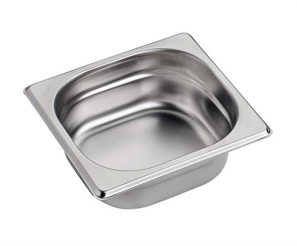 BACINELLA ACCIAIO INOX GN1/6 h65mm, BA16065X, BACINELLE INOX ...