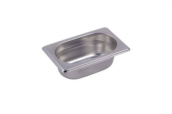 BACINELLA ACCIAIO INOX GN1/9 h65mm, BA19065X, BACINELLE INOX ...